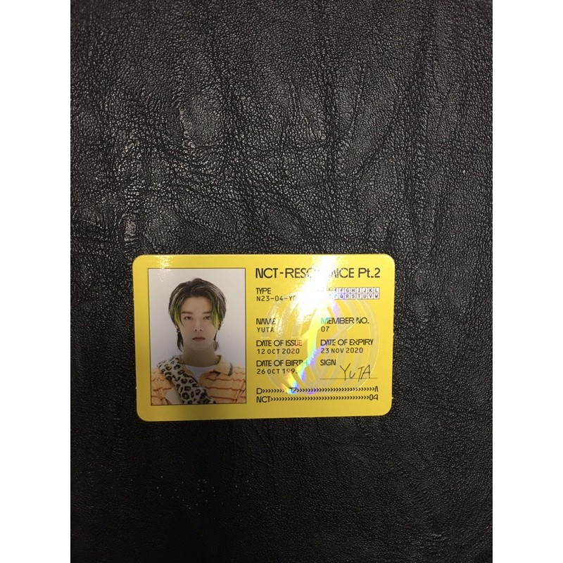 Jual ID CARD PC Yuta NCT | Shopee Indonesia