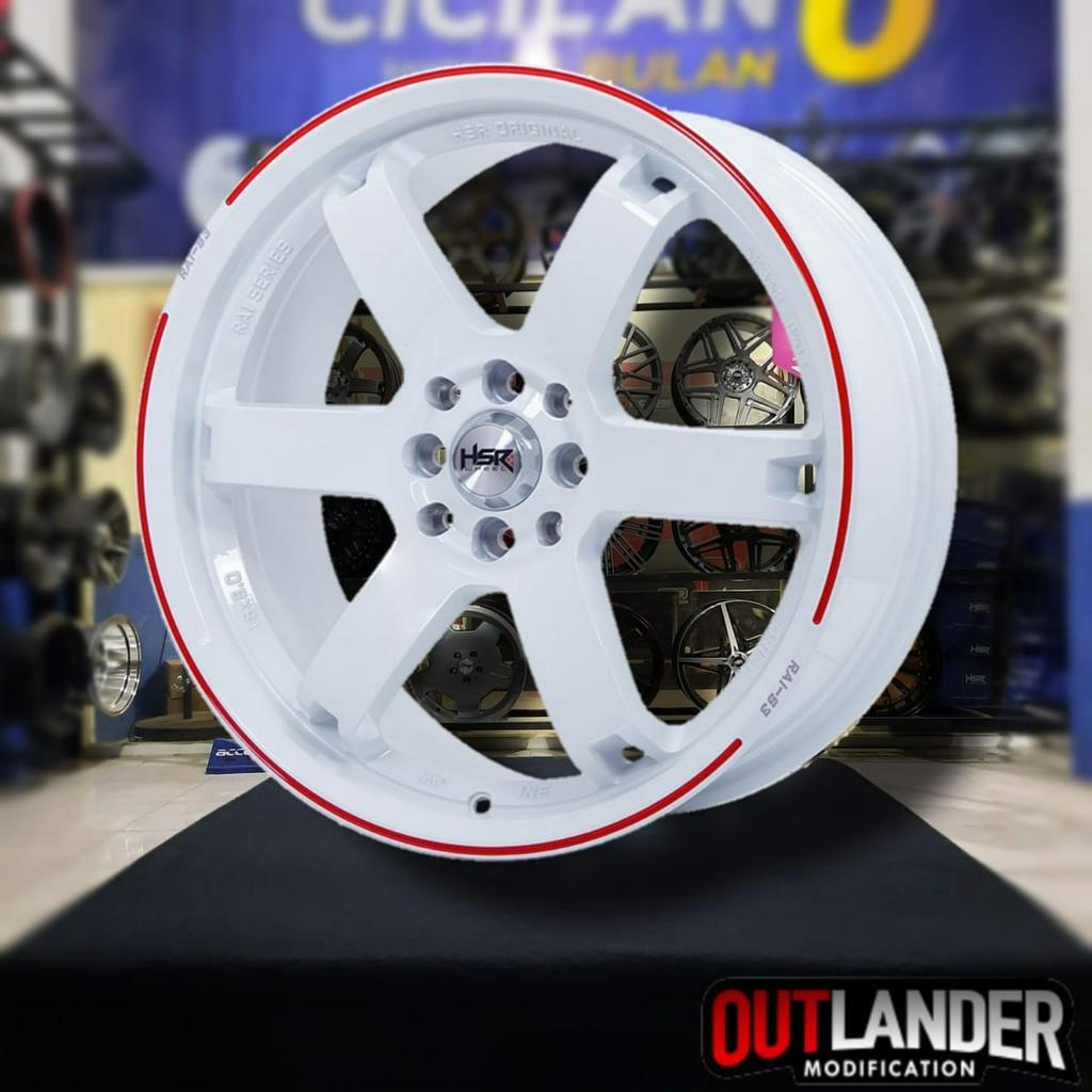 Jual Velg TE37 Ring 18 HSR RAI-S3 Mobil Avanza Mobilio Livina Raize Rocky | Shopee Indonesia