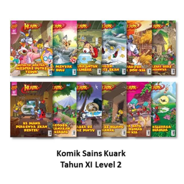 Jual PROMO!!! Kuark th 11 level 2 ( 12 edisi ) | Shopee Indonesia