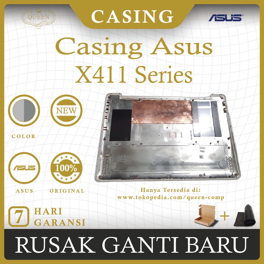 Jual Casing Bawah Laptop Asus X411 X411UQ Series Original | Shopee ...