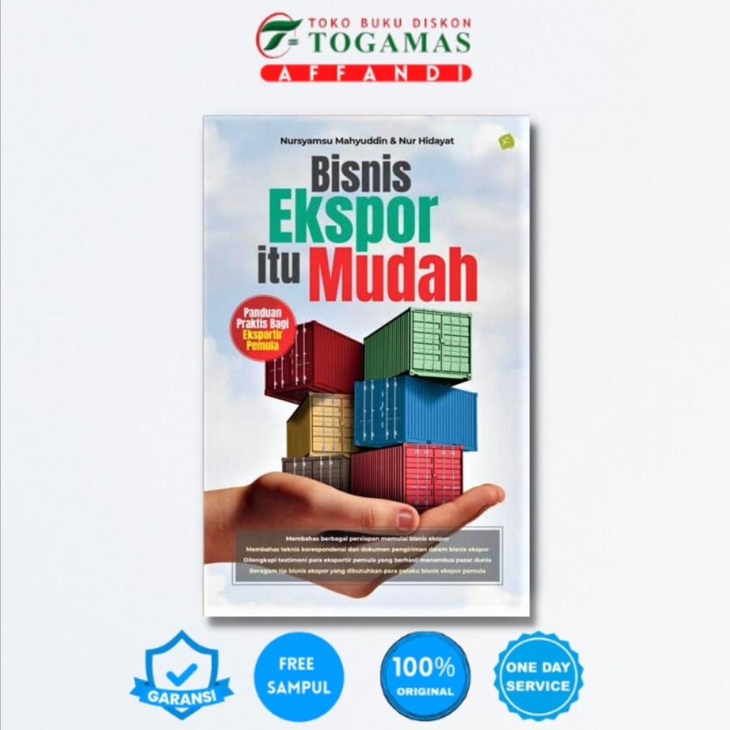 Jual BISNIS EKSPOR ITU MUDAH (PANDUAN PRAKTIS BAGI EKSPORTIR PEMULA ...