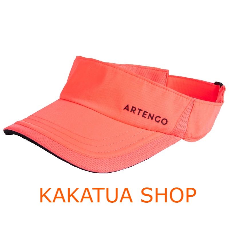 Jual Decathlon Artengo Topi Visor Tenis T56 - Merah Muda/Hitam ...