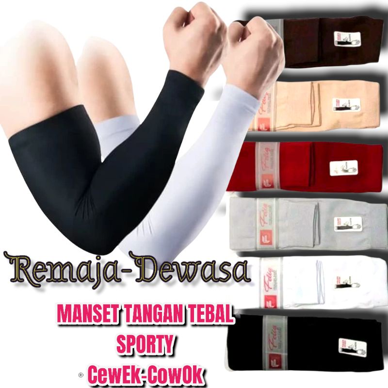 Jual (MT Nylon) MANSET TANGAN/MANSET TANGAN TEBAL/MANSET TANGAN NYLON ...