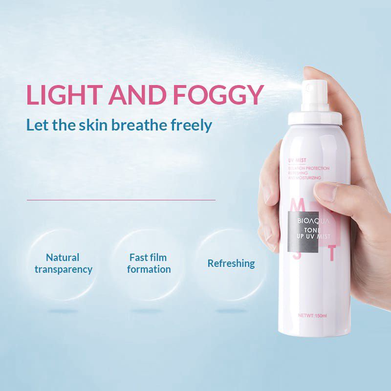Jual BIOAQUA Tone Up UV Mist / Whitening Spray | Shopee Indonesia