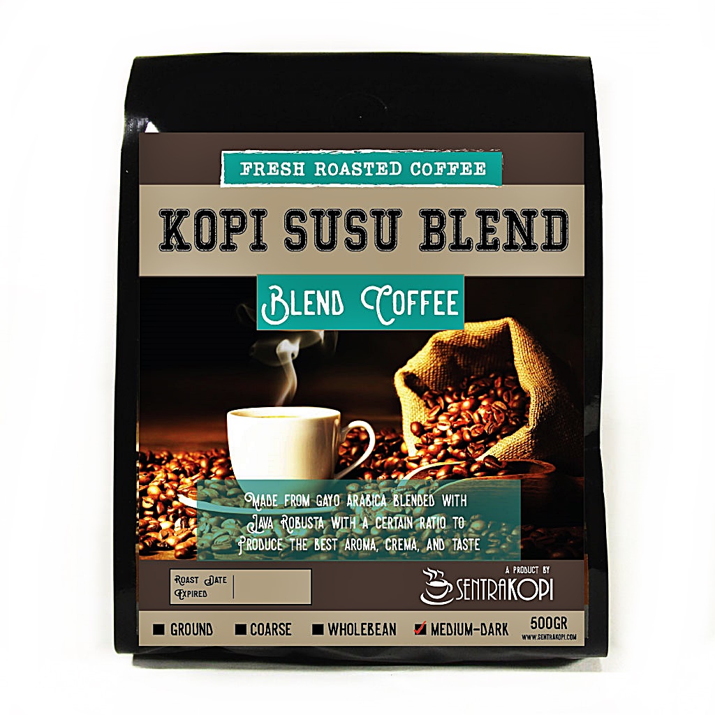 Jual Kopi Susu Blend 500 Gram - Bubuk / Biji - Sentra Kopi Blends by ...