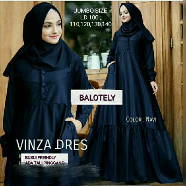 Jual VINZA DRESS UKURAN BESAR | Shopee Indonesia
