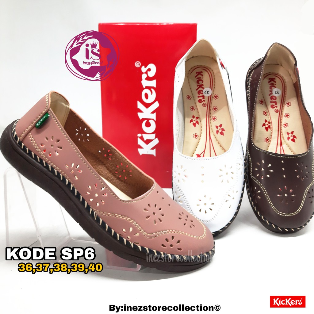 Jual SEPATU KICKERS WANITA SLIP ON BERKUALITAS KODE SP6 MURAH GROSIR ...