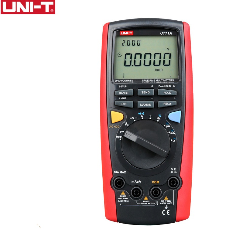 Jual PREORDER UNI-T UT71A Cerdas Multimeter LCD 19999 Tampilan Digital ...