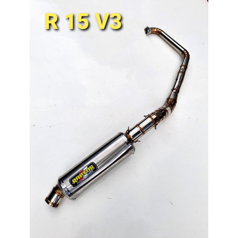 Jual KNALPOT RAPTOR RACING YAMAHA R15 NEW | Shopee Indonesia