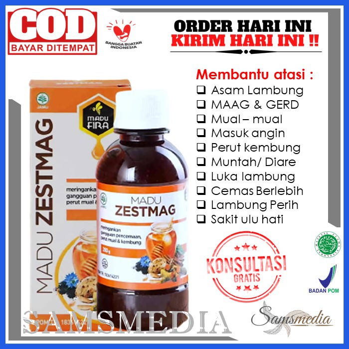 Jual Zetsmag Madu Zestmag Obat Asam Lambung -Zestmag Original - Zetmag ...