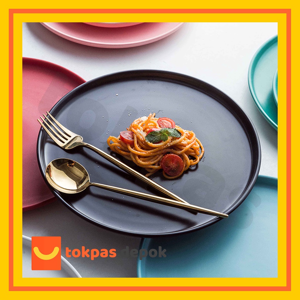 Jual Piring Minimalis Ceper Piring Makan Sultan Piring Aesthetic Piring ...