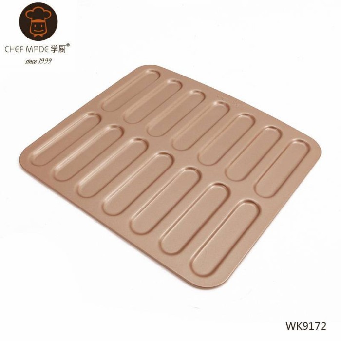 Jual chefmade eclair cookie mould wk9172 / loyang kue kering / lidah ...