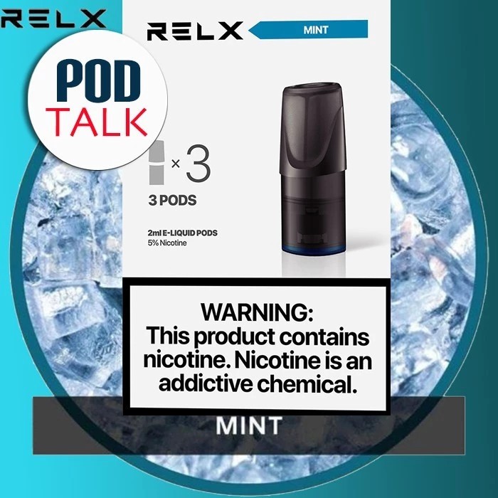 Jual RELX Classic Pod Mint 100% Cukai Resmi PODTALK | Shopee Indonesia