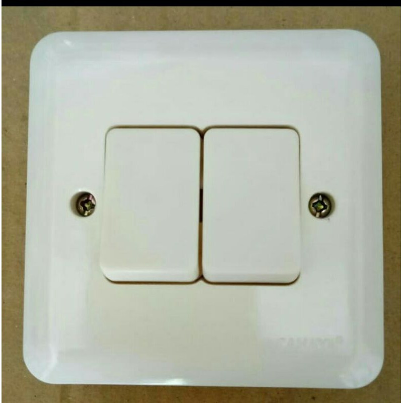 Jual SAKLAR SERI INBOW-SAKLAR DOUBLE TANAM | Shopee Indonesia