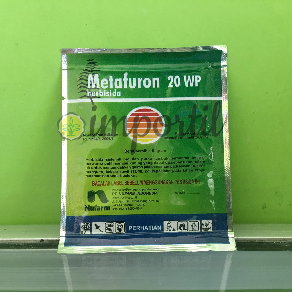 Jual Metafuron 20 WP 5gr Herbisida Pembasmi Pakis dan Kayu | Shopee ...