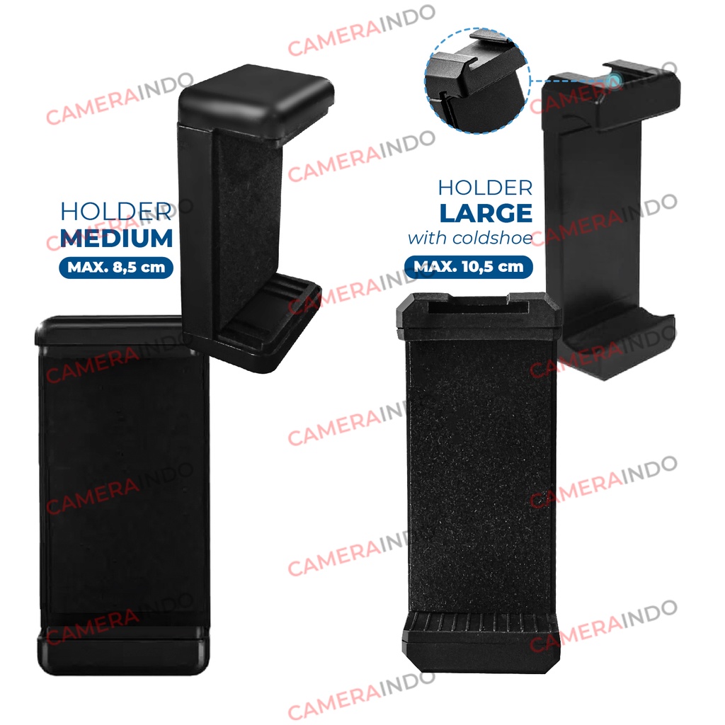 Jual Holder U Hp smartphone untuk tongsis tripod monopod | Shopee Indonesia