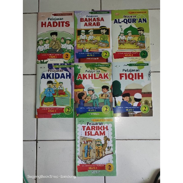 Jual BUKU MDTA SATU PAKET 7 MAPEL UNTUK KELAS 2 KURIKULUM 2020 PENERBIT ...