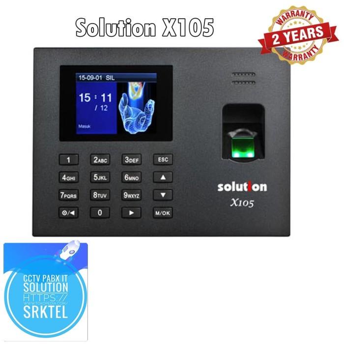 Jual Mesin Absensi Sidik Jari / Fingerprint Solution X105 066 | Shopee ...