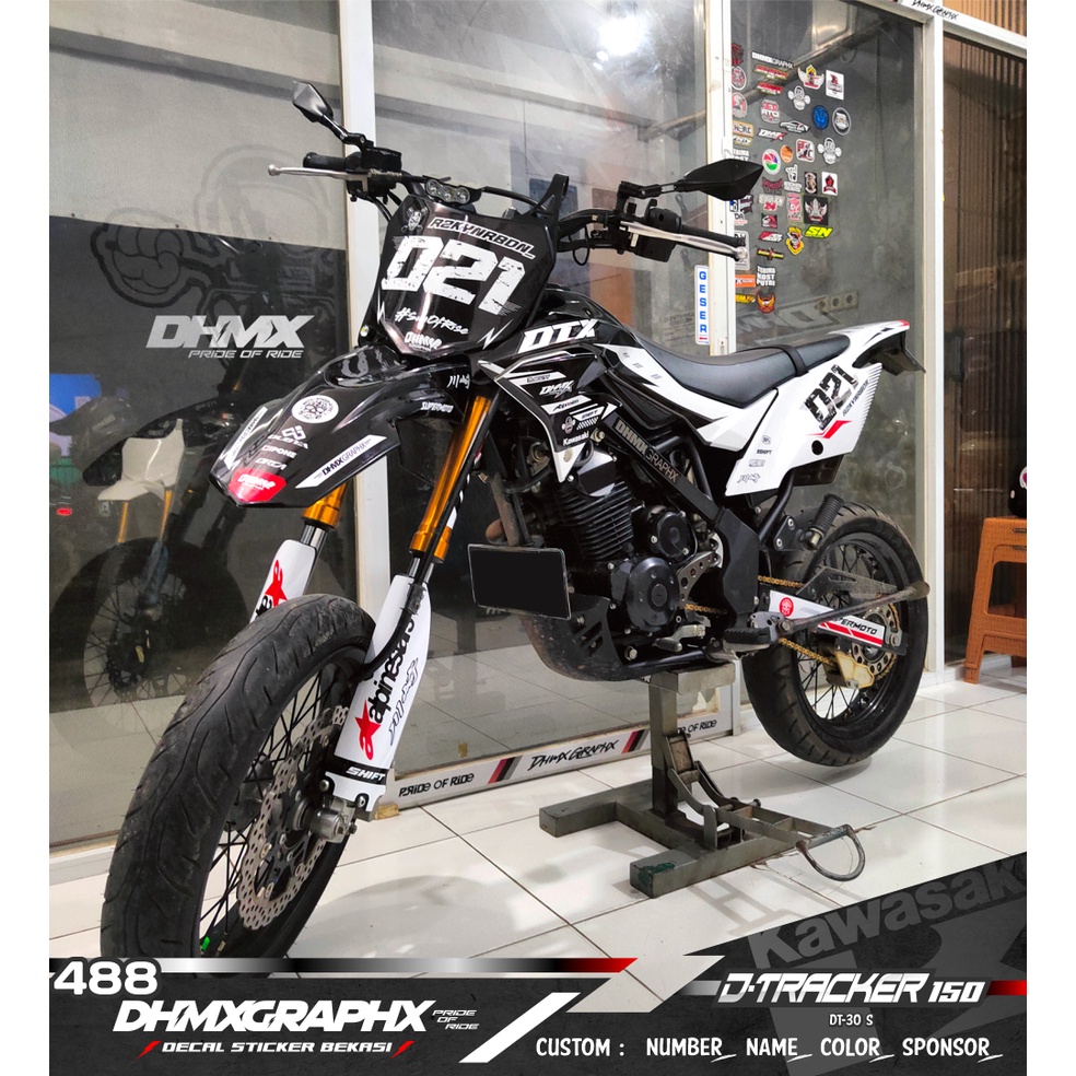 Jual DHMX Decal Sticker D Tracker D-Tracker 150 (DT-30 S) | Shopee ...