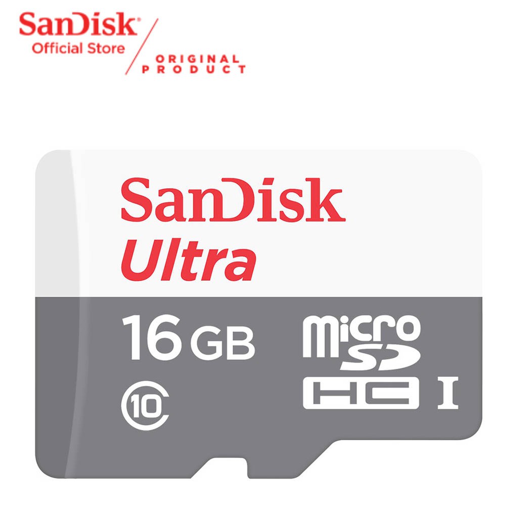 Jual SanDisk Ultra Micro SD 80MB/s (16GB) | Shopee Indonesia