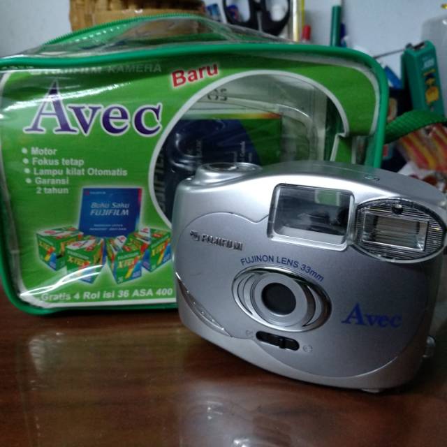 Jual CAMERA kamera baru NEW Roll film analog FUJIFILM AVEC automatic 35 ...
