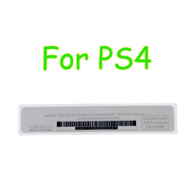 Jual Stiker Stik Ps4 Barcode belakang | Shopee Indonesia
