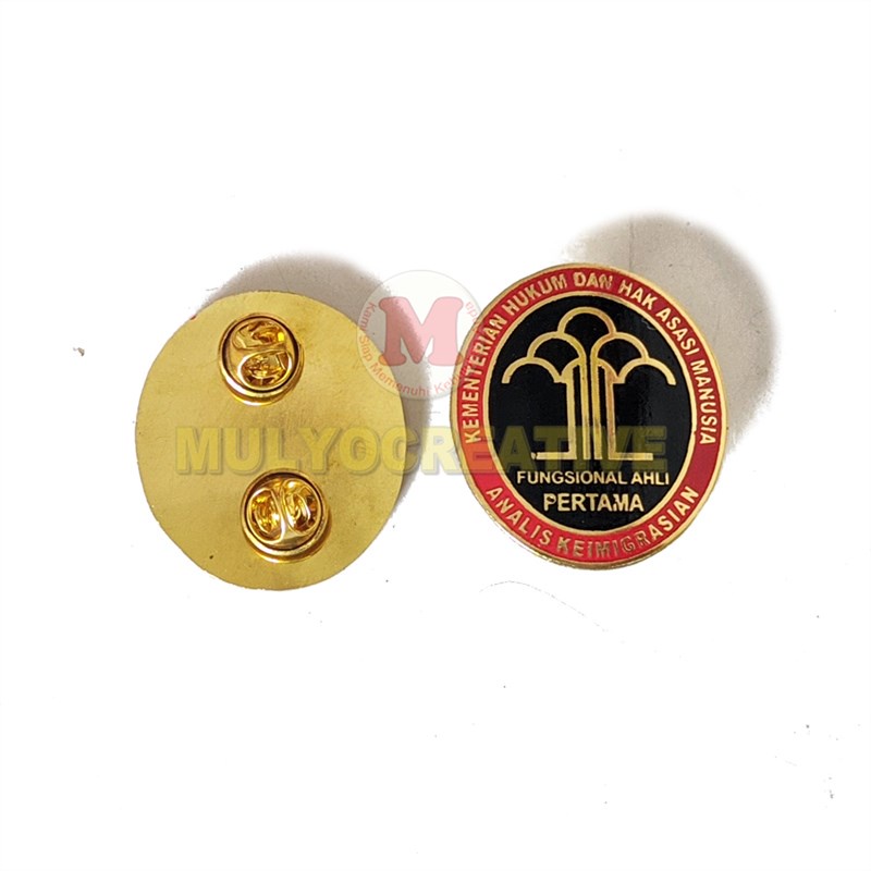 Jual Pin Kemenkumham Jabatan Fungsional Analis Keimigrasian | Shopee ...