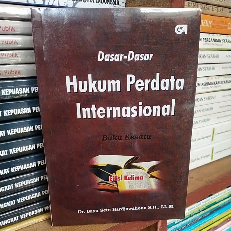 Jual dasar-dasar hukum perdata internasional buku kesatu edisi kelima by Bayu Seto | Shopee ...