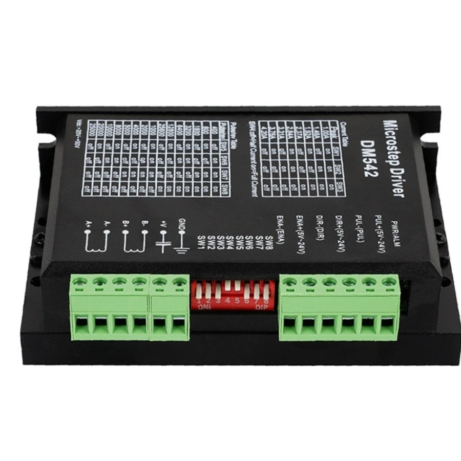 Jual DM542 DM 542 Stepper Motor Controller 2-Phase Digital Driver ...