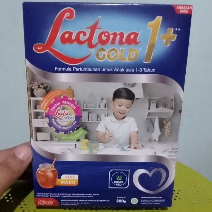 Jual Lactona Gold Susu Formula 1+ (1-3 Tahun) 200g Rasa Madu | Shopee ...