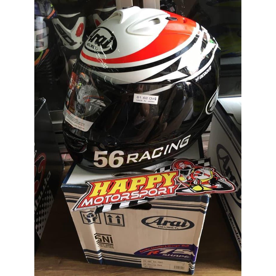 Jual HELM ARAI RX7RR5 SIZE M L XL 56 DESIGN RED ORIGINAL JAPAN | Shopee ...