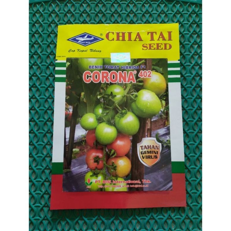 Jual Benih Tomat hibrida F1 CORONA (tahan gemini virus) | Shopee Indonesia