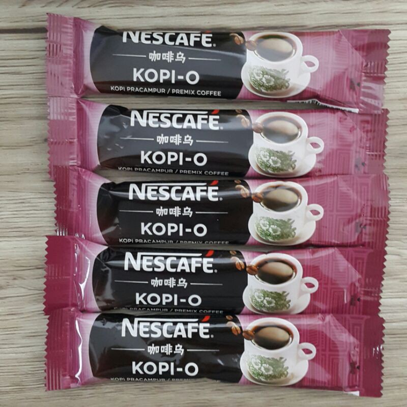 Jual Nescafe Kopi O Sachet Kopi Malaysia Eceran | Shopee Indonesia