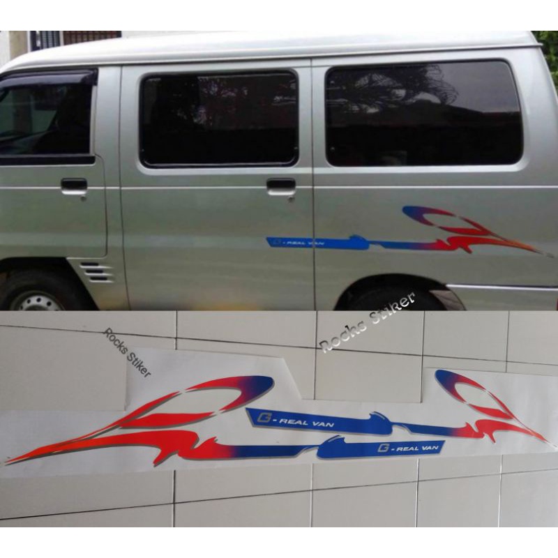 Jual Sticker List Body Stiker Carry Futura 1.5 GRV (G Realvan) / Stiker ...