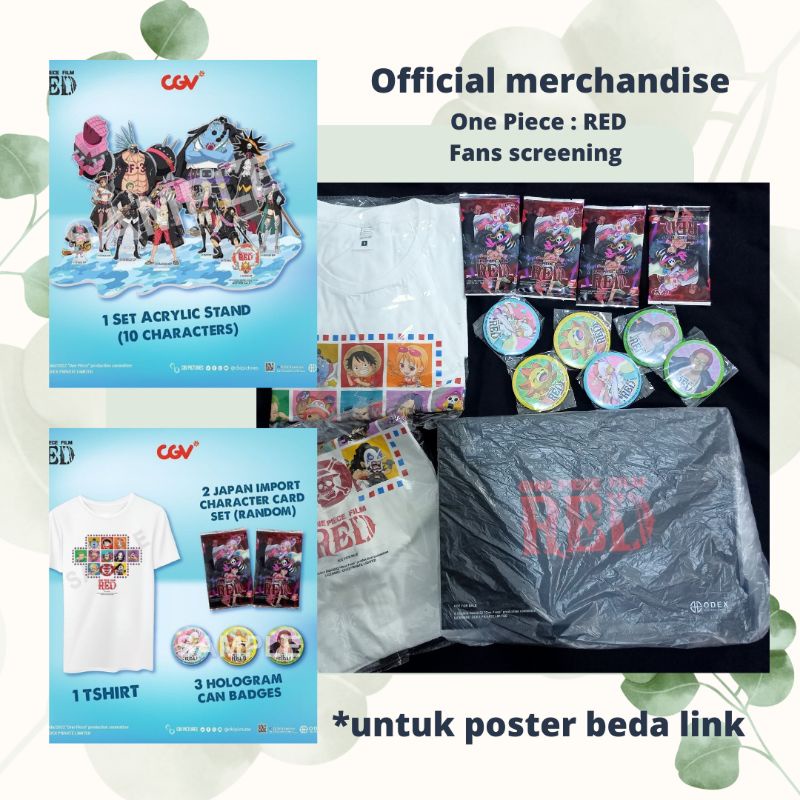 Jual Official merchandise One Piece Red | Shopee Indonesia
