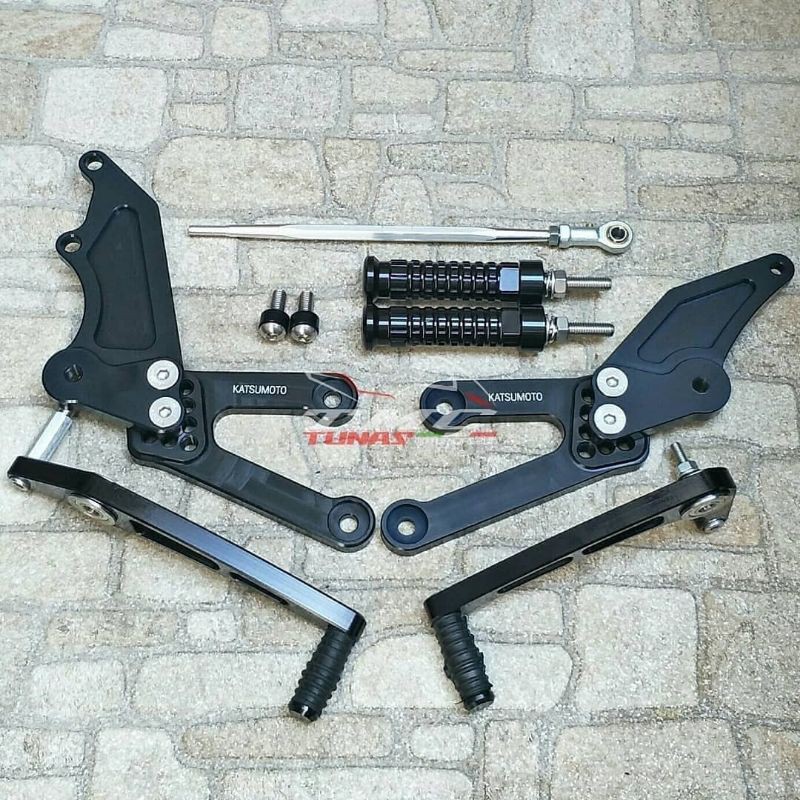 Jual Step racing underbone R25 MT25 New R15 v3 Katsumoto | Shopee Indonesia