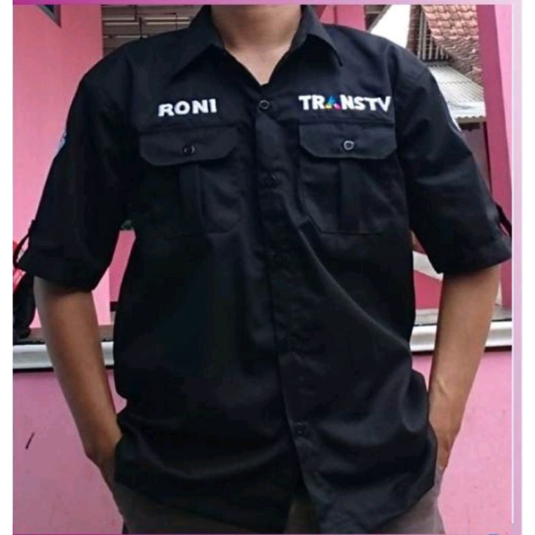 Jual kemeja trans TV baju trans TV seragam trans TV pdh trans TV kemeja ...