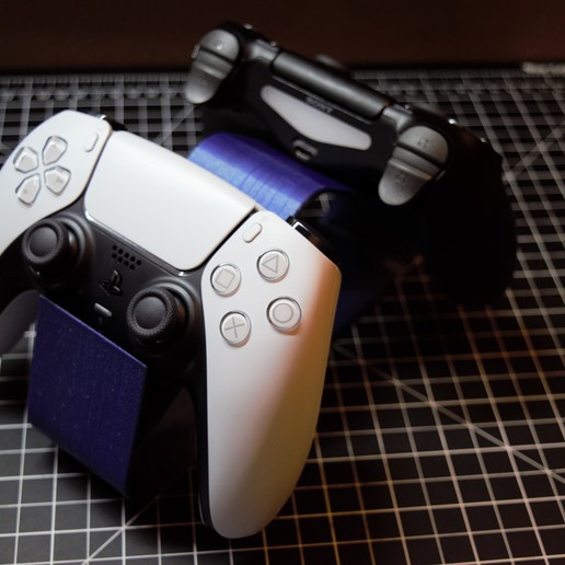 Jual Dual Dudukan Stand Ps5/Ps4 Stick Controller Holder - 3d printing ...