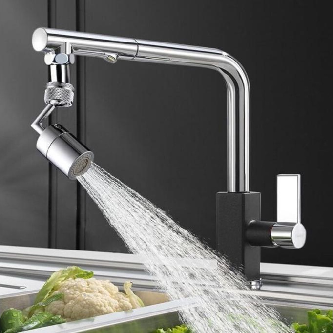 Jual Universal Faucet 720 Rotate Water Outlet Sambungan Kran Sanitair ...
