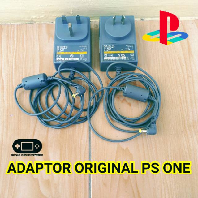 Jual Adaptor PS1 Slim ORIGINAL PS One Slim 7.5V 2A 7.5 Volt 2 Ampere ...