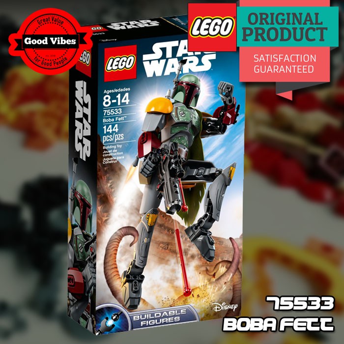 Jual LEGO Original STAR WARS 75533 Boba Fett - Mainan Anak Edukasi Lego ...