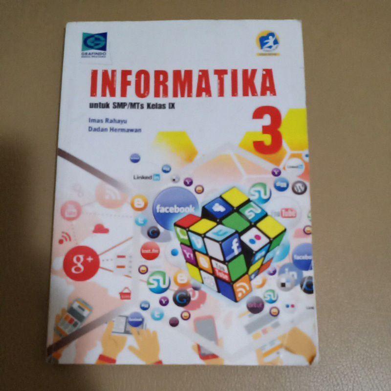 Jual Buku Informatika Kelas Smp IX 9, Imas Rahayu, Dadan Hermawan, Penerbit Grafindo, Kurikulum ...