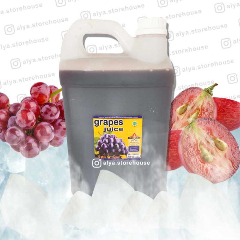 Jual Fresh Juice BALISTAR ANGGUR (5 Liter) | Shopee Indonesia