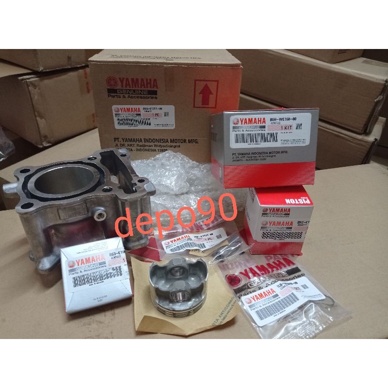 Jual Blok Seher + Piston Kit Yamaha Nmax 155 New Aerox 155 Connected Ori Original Ygp 100% ...
