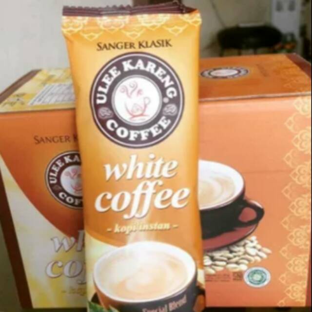 Jual White Coffee Sanger Klasik Ulee Kareng kotak 10 saset | Shopee ...