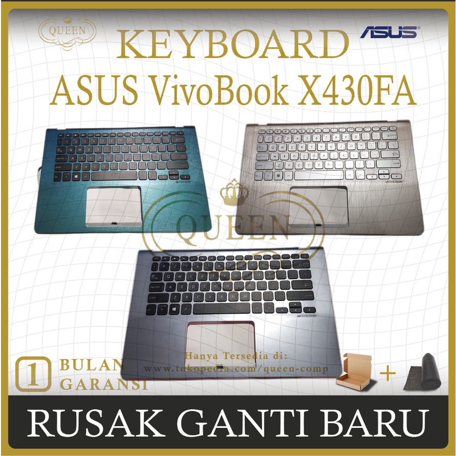 Jual KEYBOARD LAPTOP ASUS VIVOBOOK S14 S430FA X430FA X430FN X430UA ...