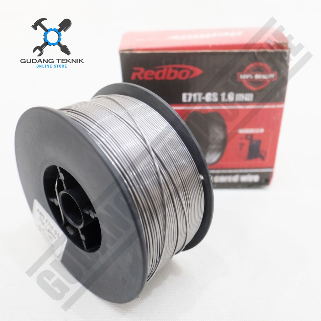 Jual (1KG) Kawat Las Mig REDBO X MAESTRO E71T-GS 0.8mm 1mm 1Kg / Flux Core Wire Gasless - Kawat ...