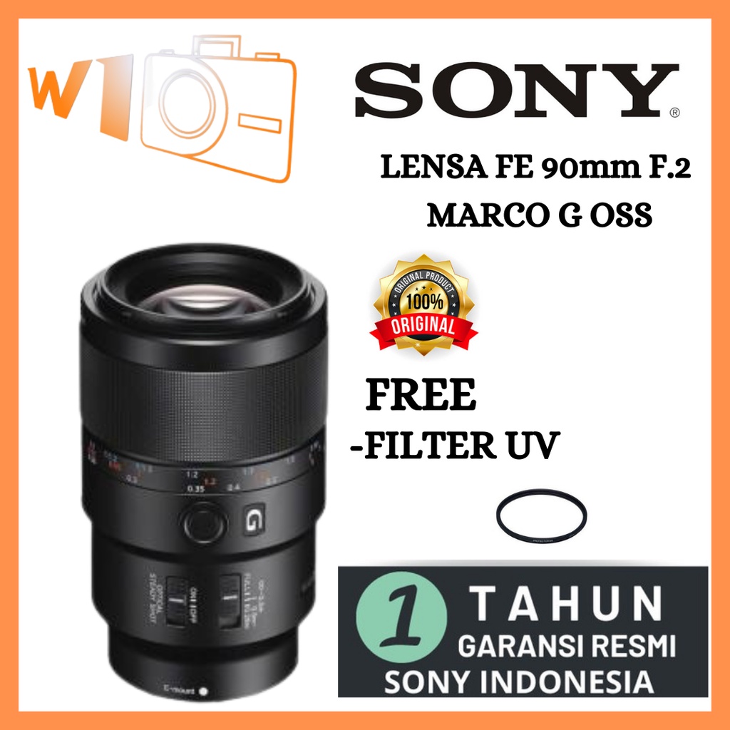Jual Lensa sony FE 90mm F2.8 Macro G OSS | Shopee Indonesia