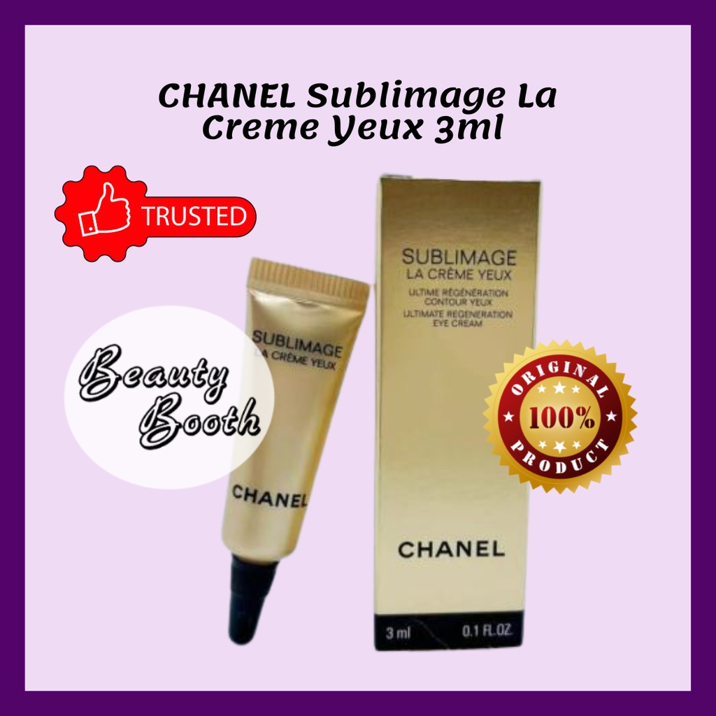 Jual CHANEL Sublimage La Creme Yeux 3ml Eye Cream Chanel - Beauty Booth Beautybooth | Shopee ...