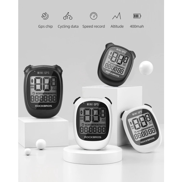 Jual Speedometer ROCKBROS 300 Bicycle Computer Wireless Bicycle GPS ...